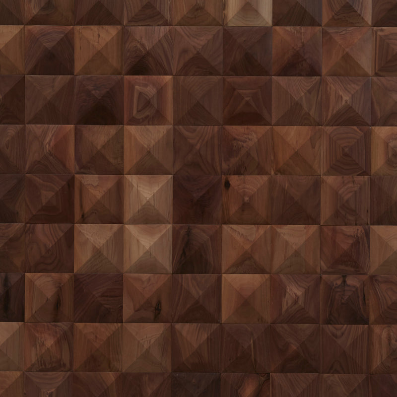 DuChateau Celestio Legno Pinnacle 10.5" x 26.25" Hardwood Wall Panel ...