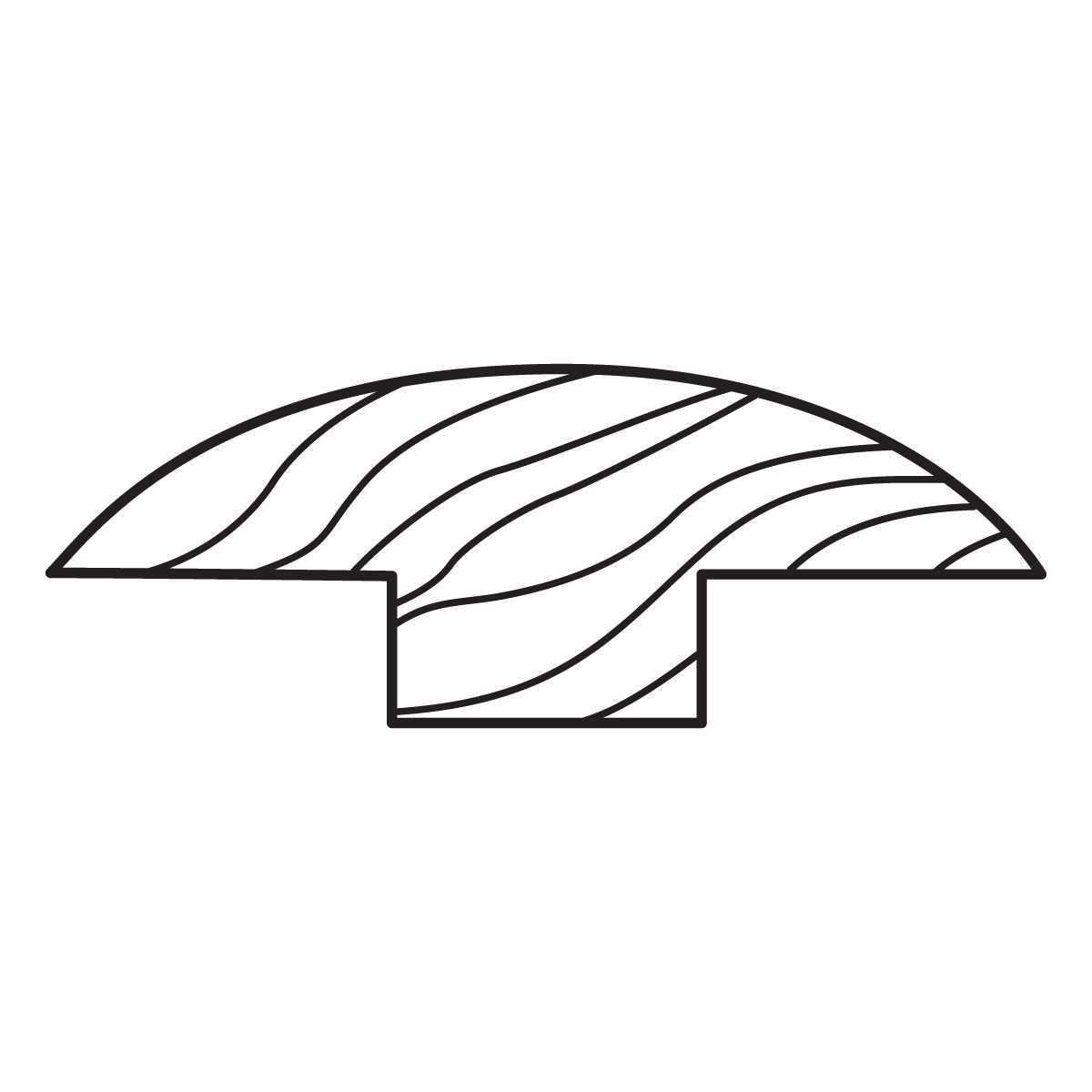 Bruce Manchester Strip RW x RL Hardwood T-Molding – Luxe Floor Studio